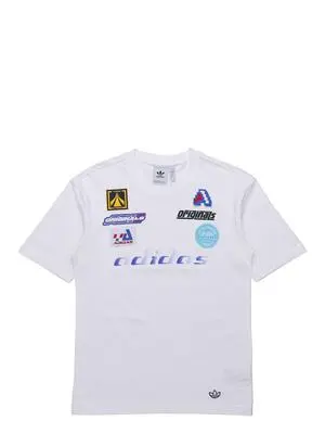 Adidas Originals Tgp Ss Casual Sports Crew Neck Short Sleeve - White