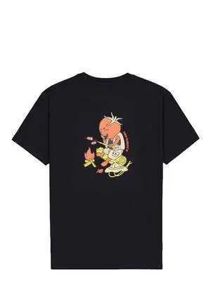 NEW BALANCE Graphic Print T-shirt Asia Sizing - Black
