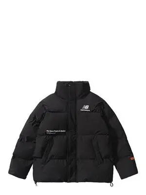 NEW BALANCE Quilted Down Coat - Black