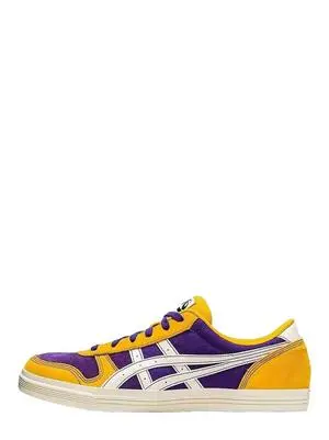 Asics Aaron Pro Low Top Sneakers - Purple/yellow