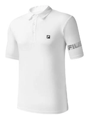 FILA Athletics Professional Sports Polo Shirt - White