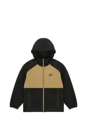 NEW BALANCE Hooded Casual Jacket - Black