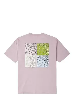 CONVERSE Converse Paisley Pattern T-shirt Asia Sizing 'pink'