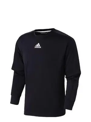 Adidas Long Sleeve Crewneck T-shirt With Printed Details - Multi-color