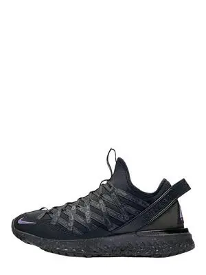 Nike Nike React Terra Gobe ACG Low Top Sneakers Black/space Purple-anthracite