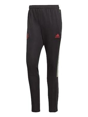 Adidas Side Stripe Logo Sports Pants - Black