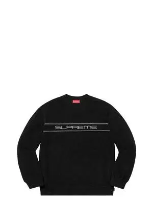 Supreme Polartec Crewneck - Black