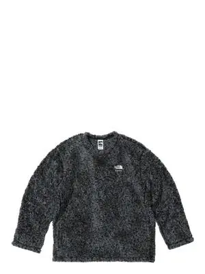 Supreme X The North Face High Pile Fleece Long Sleeve Top - Black