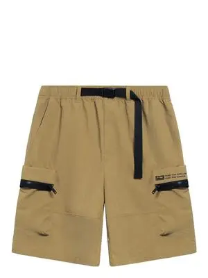 LI-NING Graphic Cargo Shorts - Khaki/black