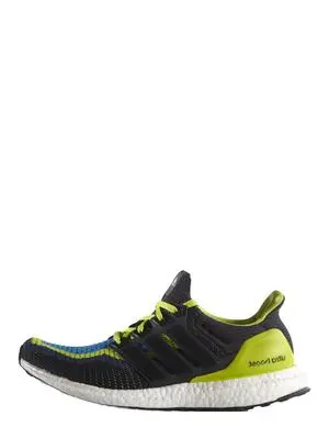 Adidas Ultraboost 2.0 'solar Slime' Sneakers - Black
