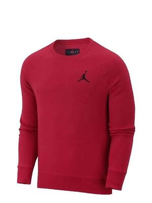 JORDAN Air Athleisure Crewneck Sweatshirt - Red