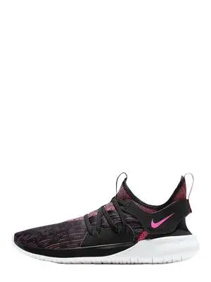Nike Flex Contact 3 Athletic Sneakers - Black/laser Fuchsia-white