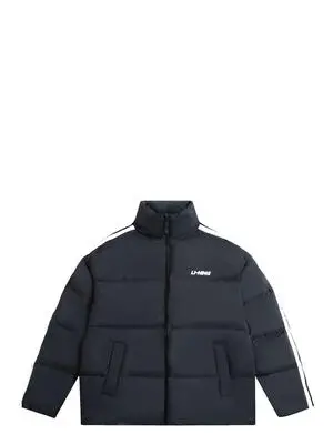 LI-NING Graphic Short Down Jacket - Black/white