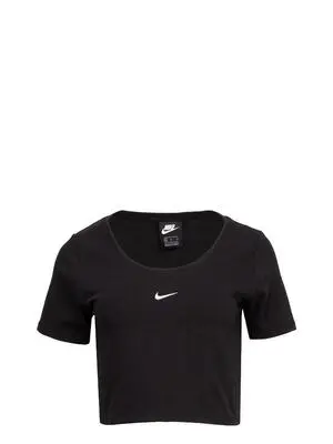 Nike Essential Cropped T-shirt - Black