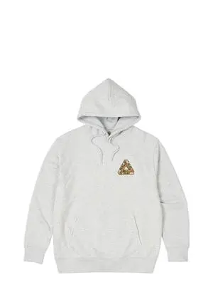 PALACE Reaper Hoodie - Grey Marl