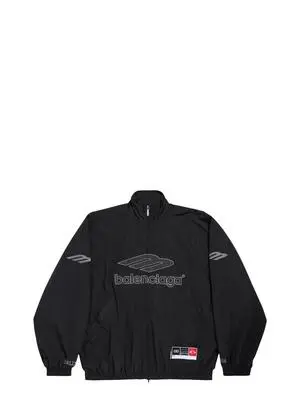 Balenciaga 3b Football Track Jacket - Black
