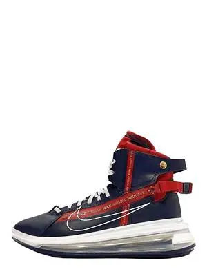 Nike Max 720 Saturn High Top Sneakers - Blue/red