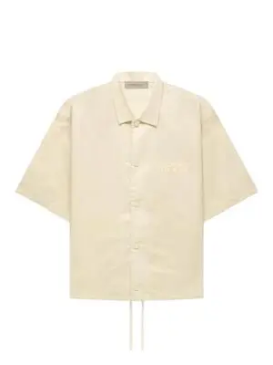 FEAR OF GOD Fear Of God Essentials Fw22 Ss Nylon Shirt 'egg Shell'
