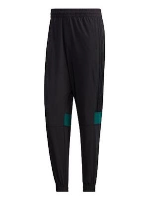 Adidas Neo Ss Tcns Tp 2 Colorblock Bundle Feet Casual Loose Sports Long Pants - Black