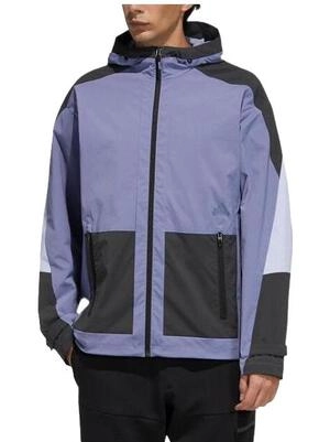 Adidas Colorblock Hooded Jacket - Default Color