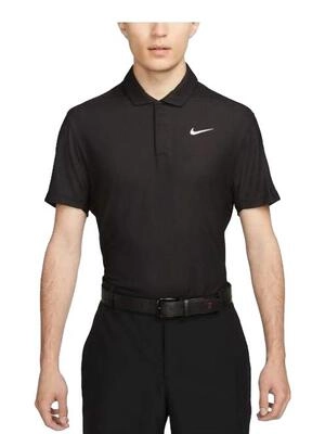 Nike Dri-fit Tiger Woods Golf Polo Shirts - Black