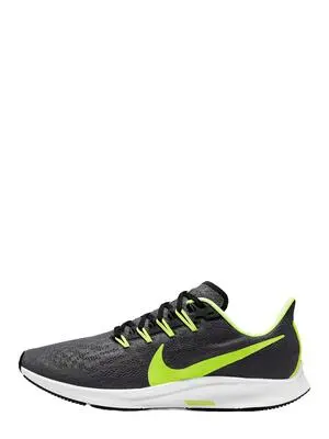 Nike Zoom Pegasus 36 Gel 'volt' Athletic Sneakers - Grey/black/red