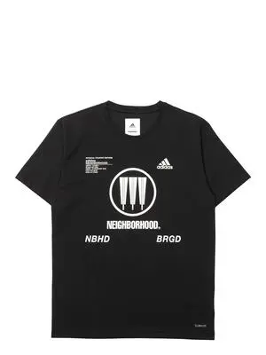 Adidas Originals X Neighborhood Crossover Casual Sports Tee - Black