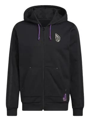 Adidas Adjustable Hooded Sports Jacket - Multi-color