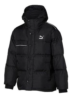 PUMA Street Style Logo Down Jacket - Black