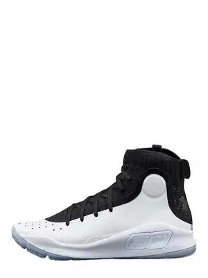 Under Armour Curry 4 Mid Basketball Sneakers - Black