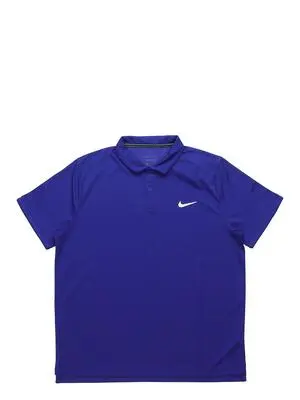 Nike Training Sports Quick Dry Breathable Short Sleeve Polo Shirt - Blue