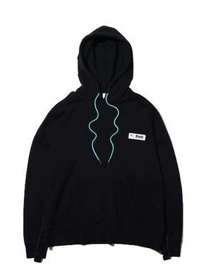 PUMA X Rhude Crossover Series Knit Hoodie - Black