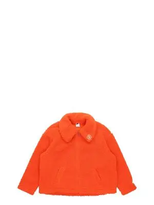 Nike Lamb's Wool Lapel Jacket - Orange
