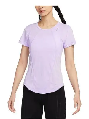 Nike Dri-fit Running T-shirt - Lilac Bloom