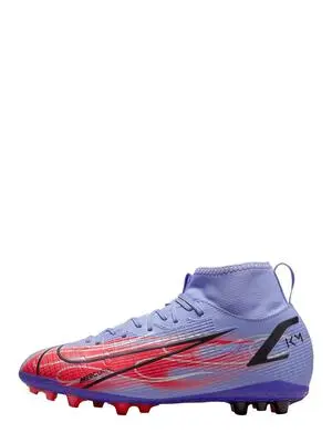 Nike Mercurial Superfly 8 Academy Km Ag High-top Soccer Shoes - Purple
