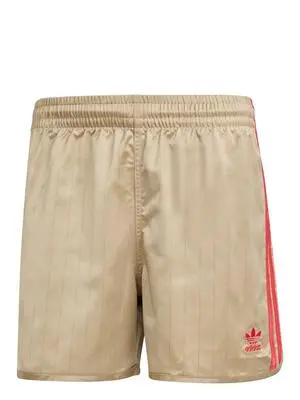 Adidas X David Beckham Originals 3-stripes Shorts - Hemp