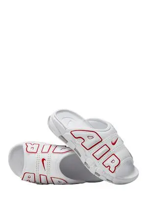 Nike More Uptempo Slide - White/red