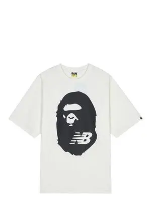NEW BALANCE X A Bathing Ape T-shirt - White