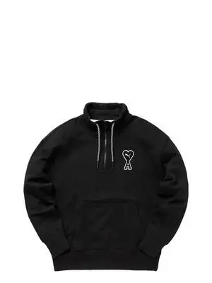 PUMA X Ami Half Zip Sweatshirt - Black