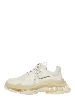 Balenciaga Triple S Sneaker 'clear Sole - Cream