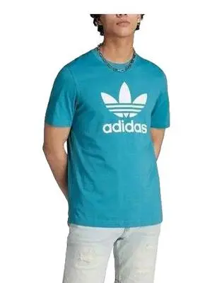 Adidas Adicolor Classics Trefoil Tee 'turquoise - Arctic Fusion/white