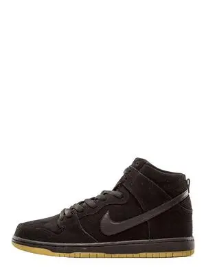 Nike Nike SB Dunk High Pro Sneakers Black/black-gum Light Brown