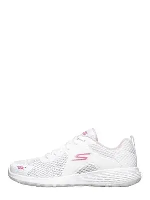 Sketchers Go Walk Cool Athletic Sneakers - White/pink