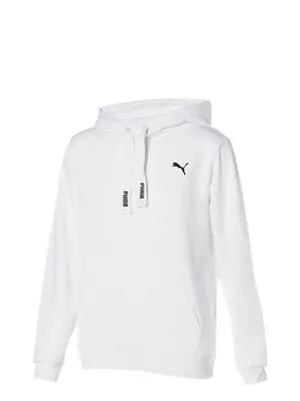 PUMA Hoodie With Chest Logo - White