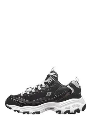 Sketchers D'lites Athletic Sneakers - Black/white/grey