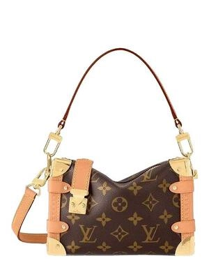 LOUIS VUITTON Side Trunk Pm Canvas Bag - Monogram