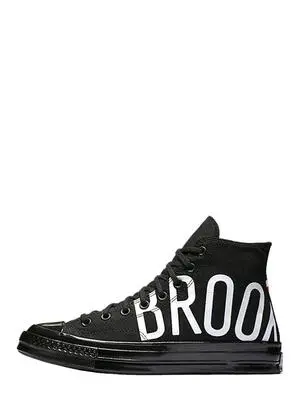 CONVERSE Chuck Taylor All Star Premium Hi Brooklyn Nets Sneakers - Black