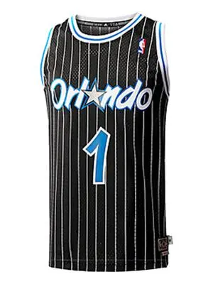 Adidas Orlando Magic Penny Hardaway Basketball Jersey - Black/blue