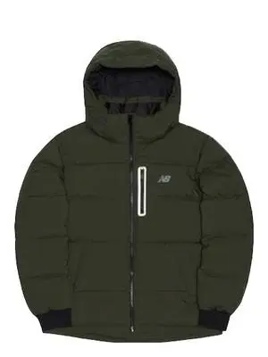 NEW BALANCE Padded Down Jacket - Military Green