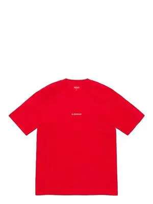 Supreme Fw19 Week 6 Internationale Ss Top Logo Tee - Red